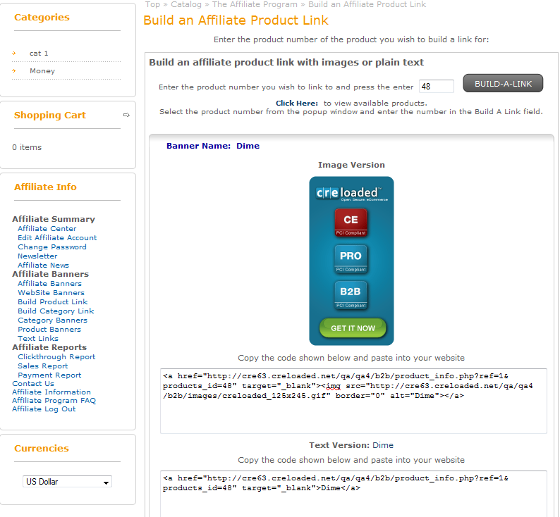 Loaded Commerce Opensource Ecommerce Shopping Cart - Catalog Build an ...